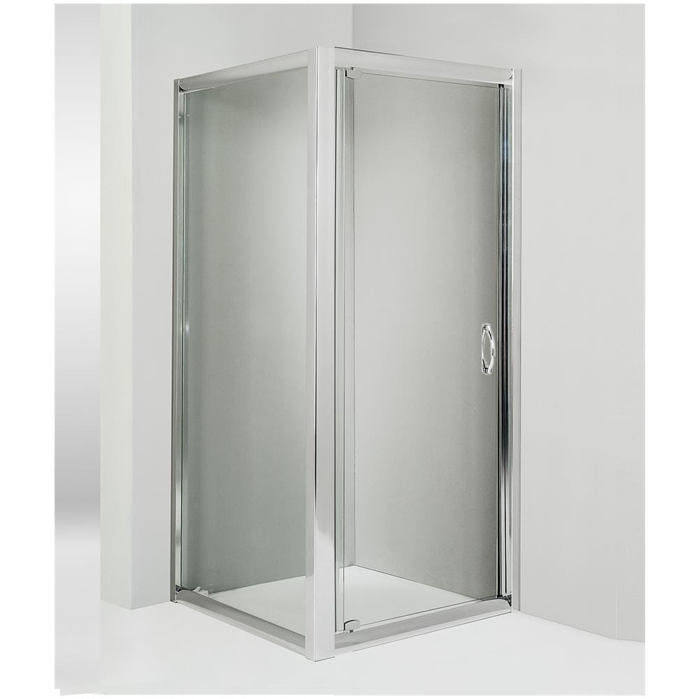 HYDRA - Box Doccia Angolare Anta Fissa Porta Battente 100x85 Cm ...