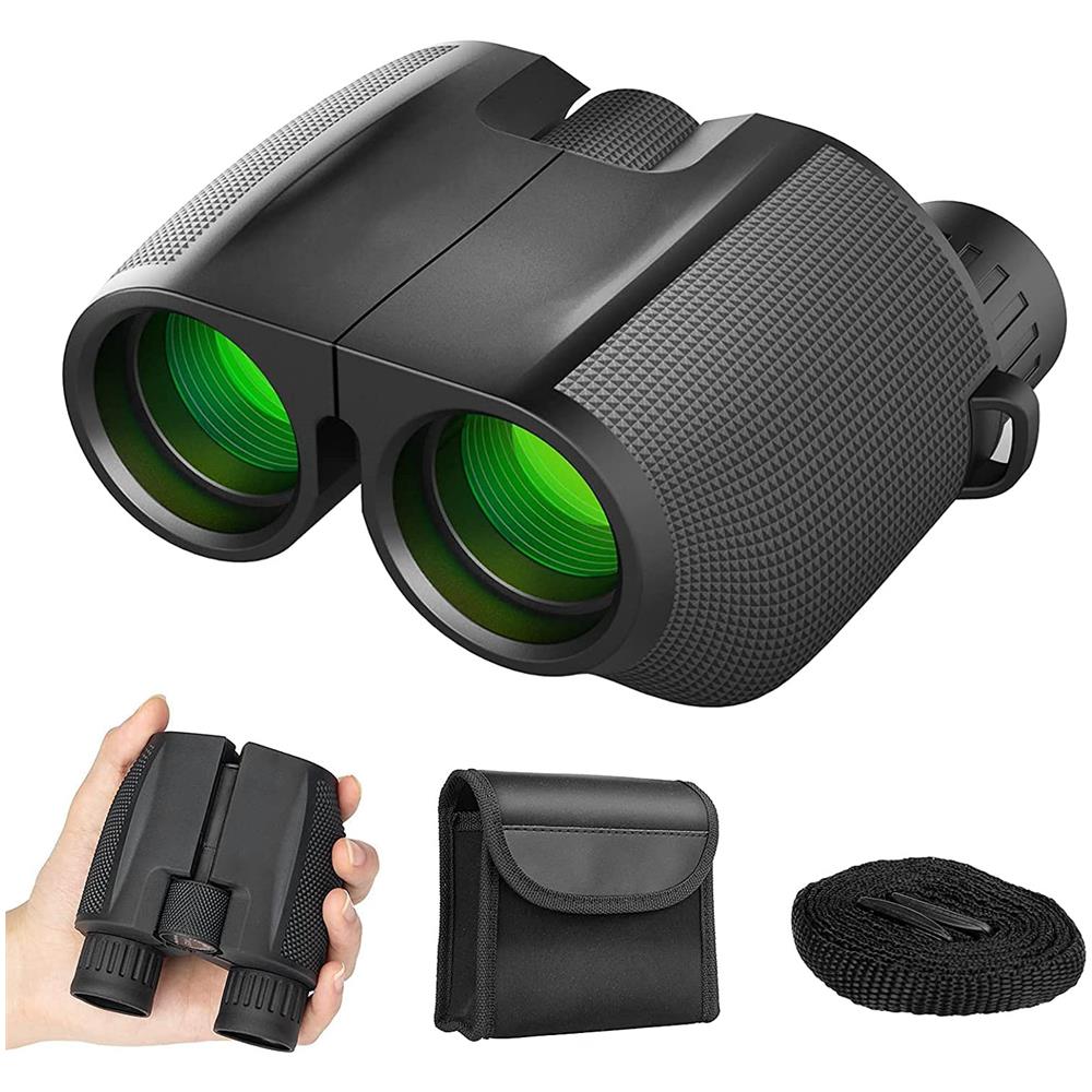 CHRONUS - Binocolo Piccolo 10x25 Hd Impermeabile Con Visione Notturna E ...