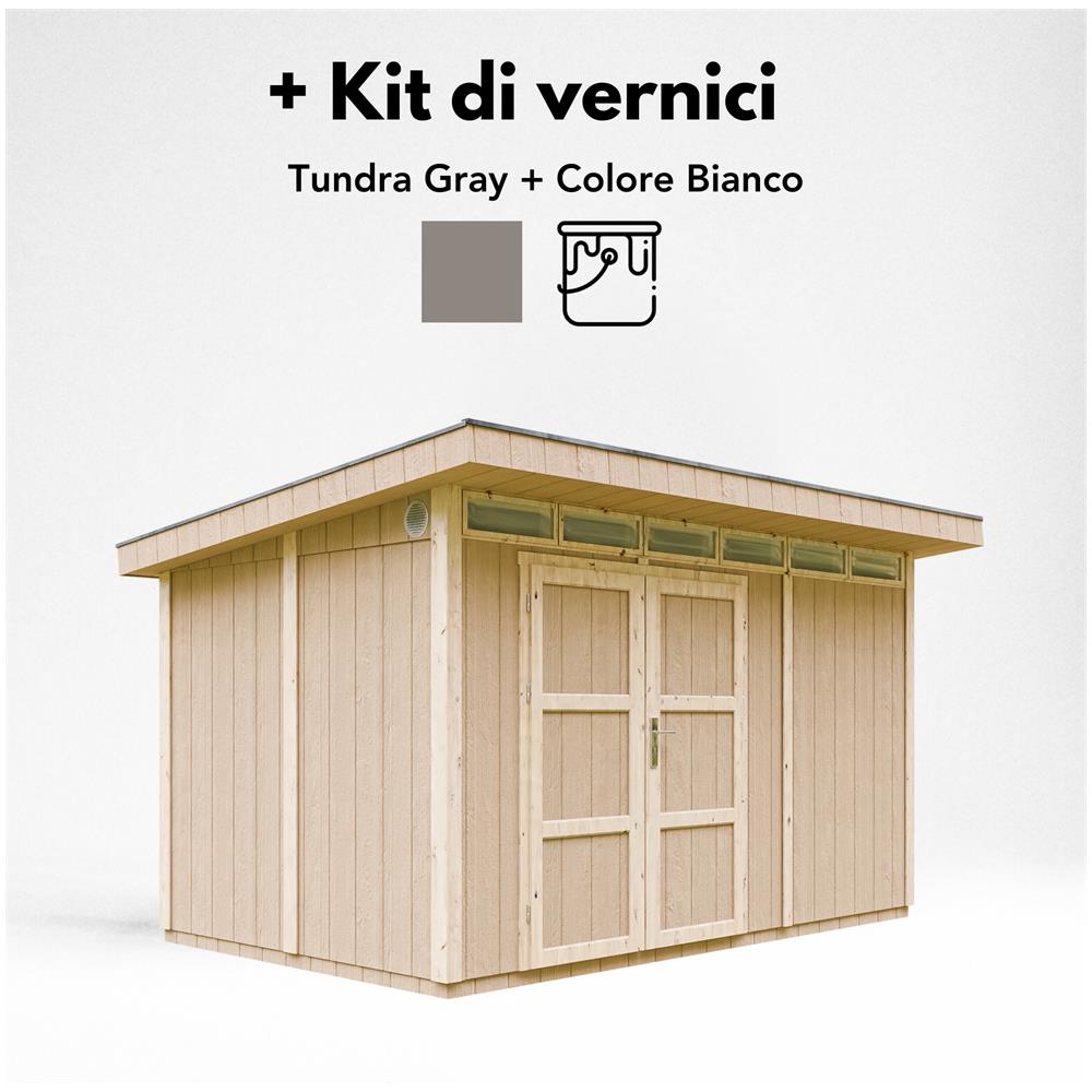 TIMBELA - Caseta Para Jardín Paneles A Base De Madera Lp Smartside 8,7 ...