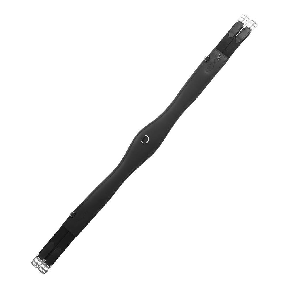 Supreme Sottopancia Inglese Sagomato In Cuoio Con Elastici Fibbie Inox Anello Centrale E
