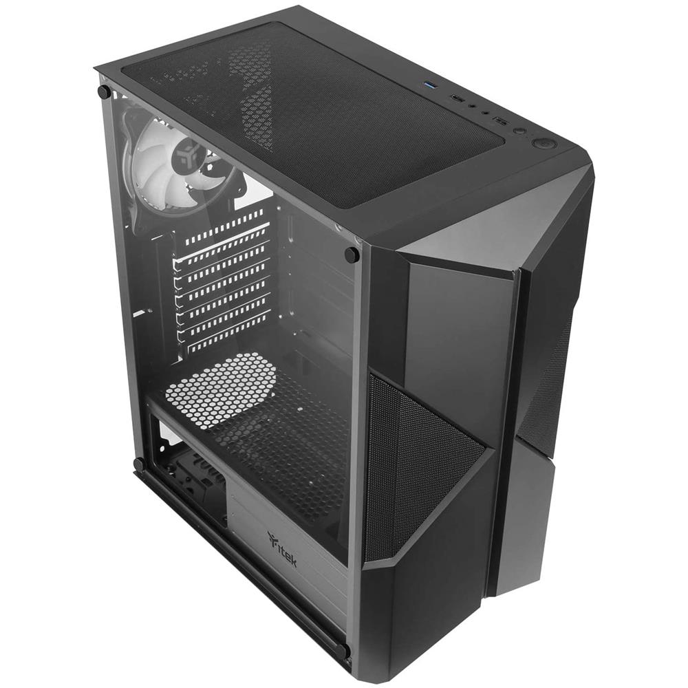 ITEK - Case Spacirc XO Midi Tower ATX / micro ATX / Mini-ITX 2 Porte ...