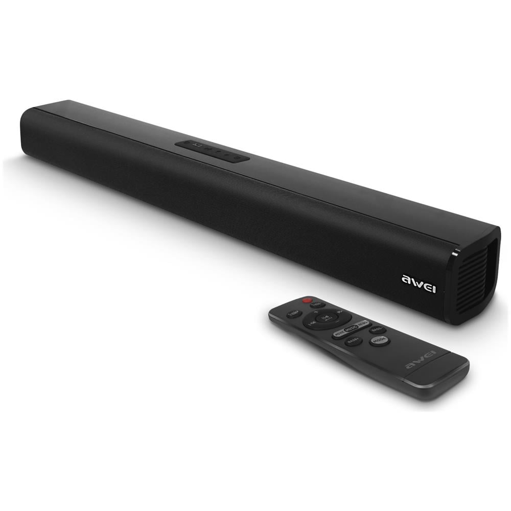 AWEI - Soundbar Bluetooth 5.0 Potenza Da 50w Con Telecomando Awei Nera ...