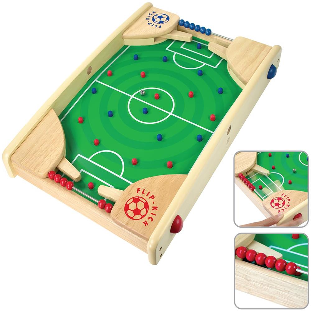 I'M - Flipkick: Calcio Da Tavolo In Legno, Giochi Di Flipper, Tavolo Sportivo Portatile Per ...