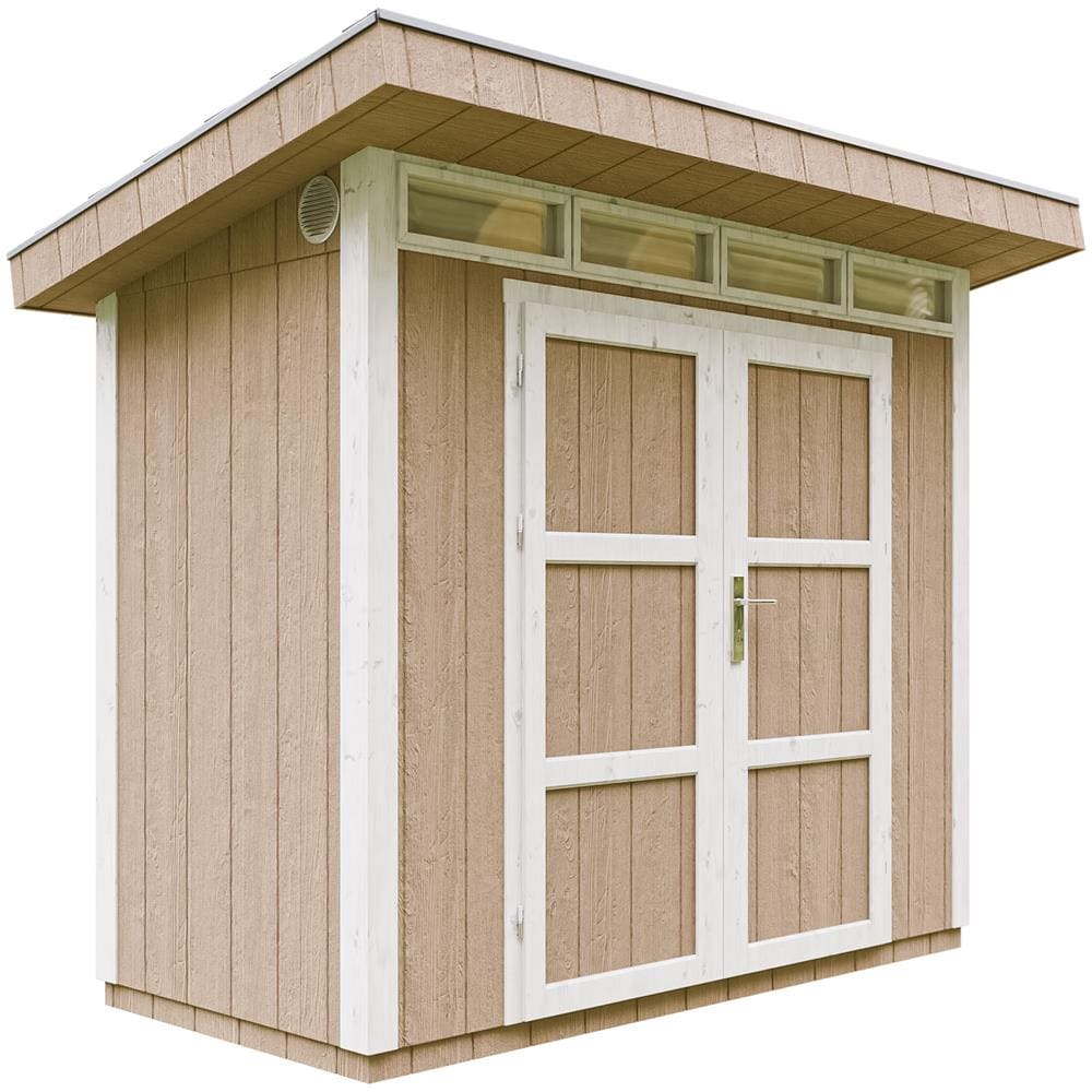 TIMBELA - Caseta Para Jardín Paneles A Base De Madera Lp Smartside 3m2 ...