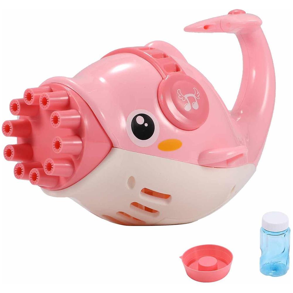 HTN - Carina Dolphin Plastic Bubble Machine Electric Automatic Bubble ...