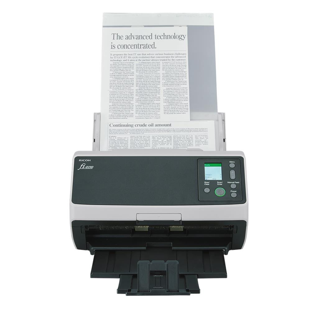 FUJITSU - Ricoh fi-8190 ADF + scanner ad alimentazione manuale 600 x ...