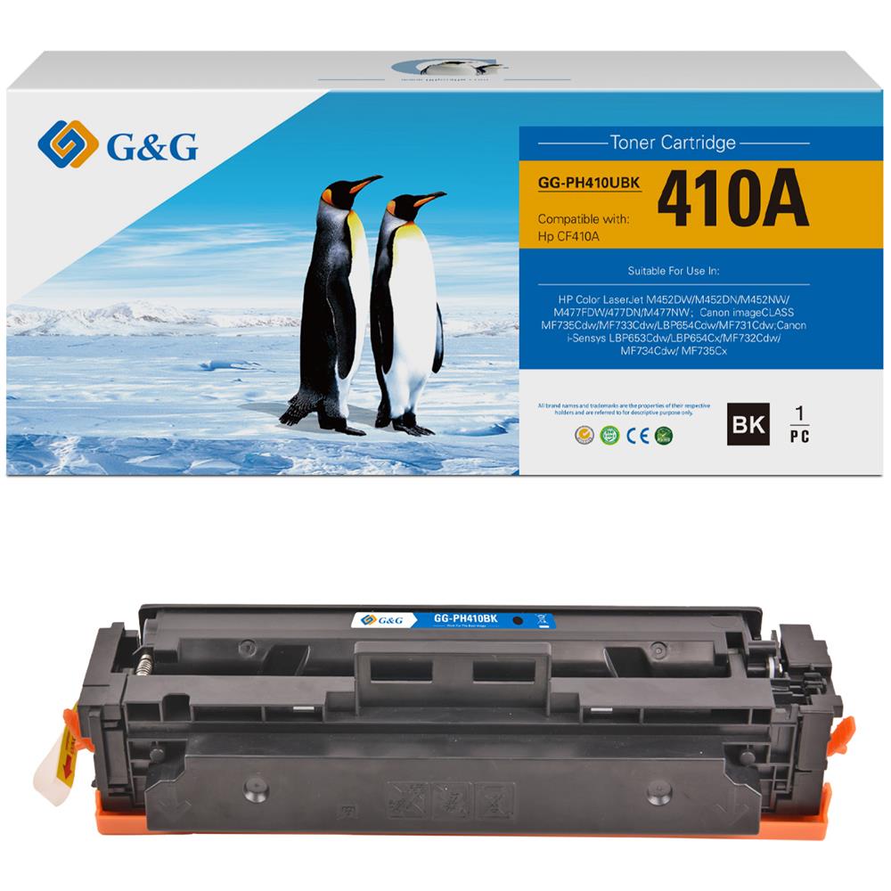G&G - Toner Comp. Hp / canon Cf410a / cartridge 046 Black Patent - ePRICE