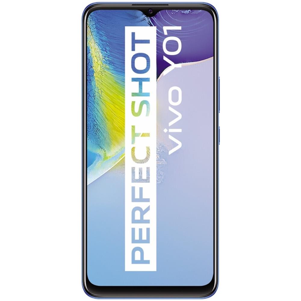 VIVO - Y01 32 GB 3 GB RAM Dual Sim Display 6.51" HD+ Slot Micro SD Fotocamera 13 Mpx Android Tim ...