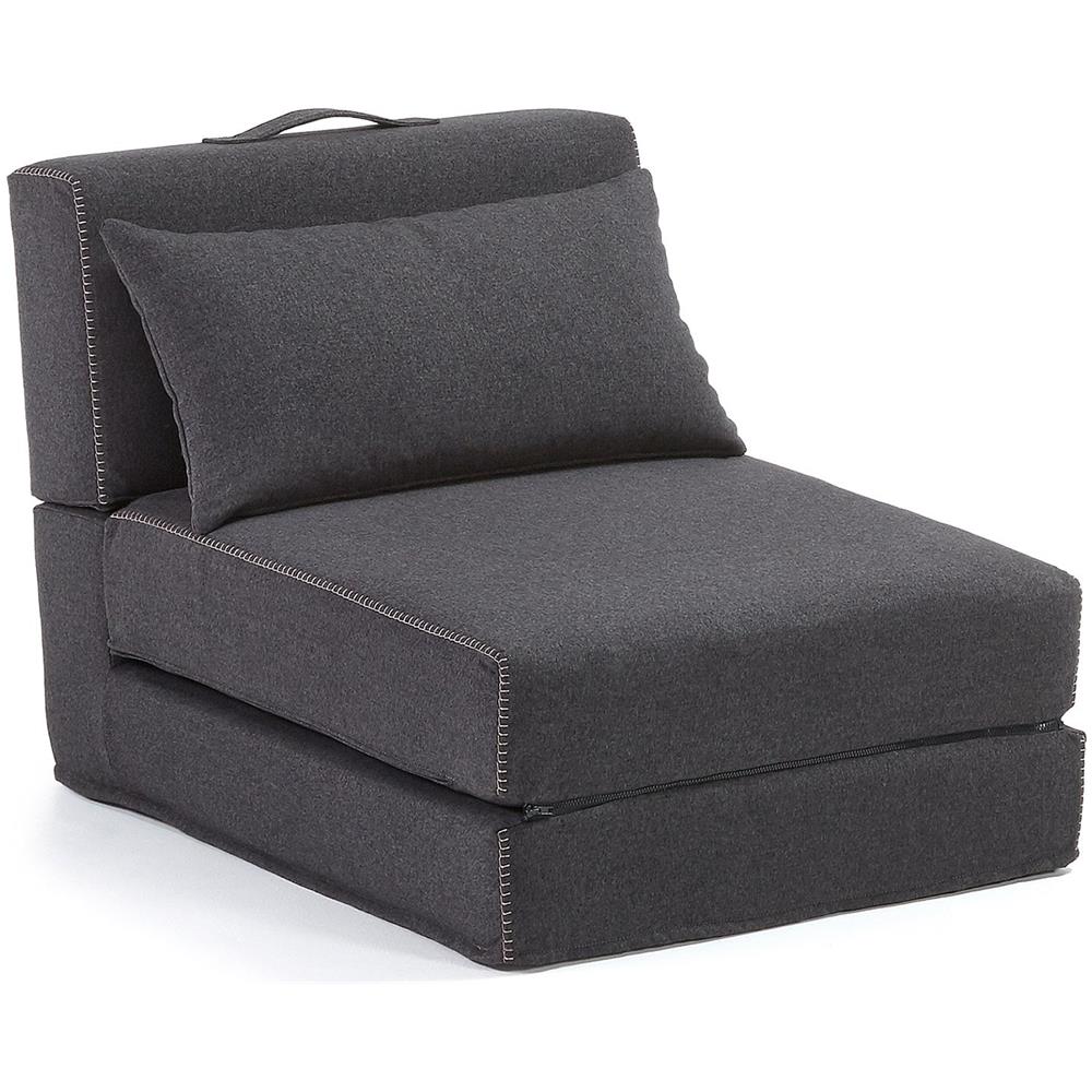 keihome linea j - Arty Pouf Letto, Tessuto Antracite - ePRICE
