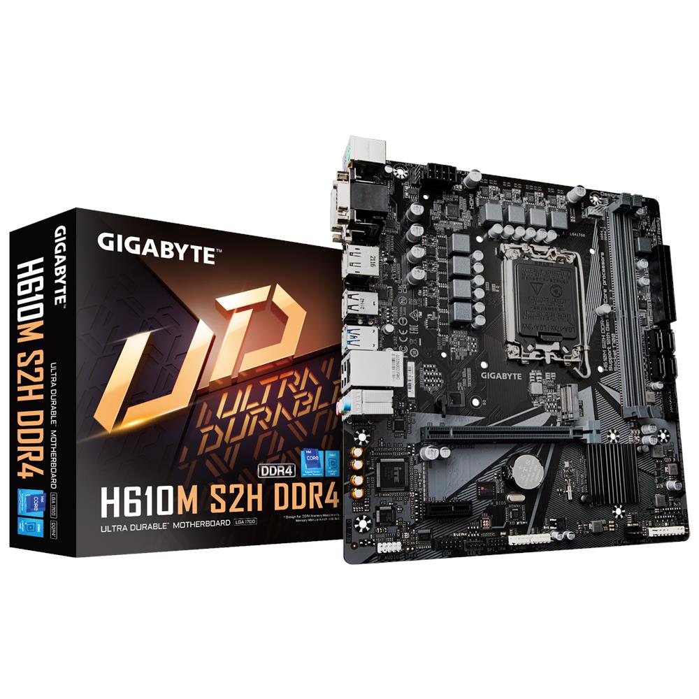 GIGABYTE - Scheda Madre H610M S2H Socket LGA1700 Chipset Intel H610 ...