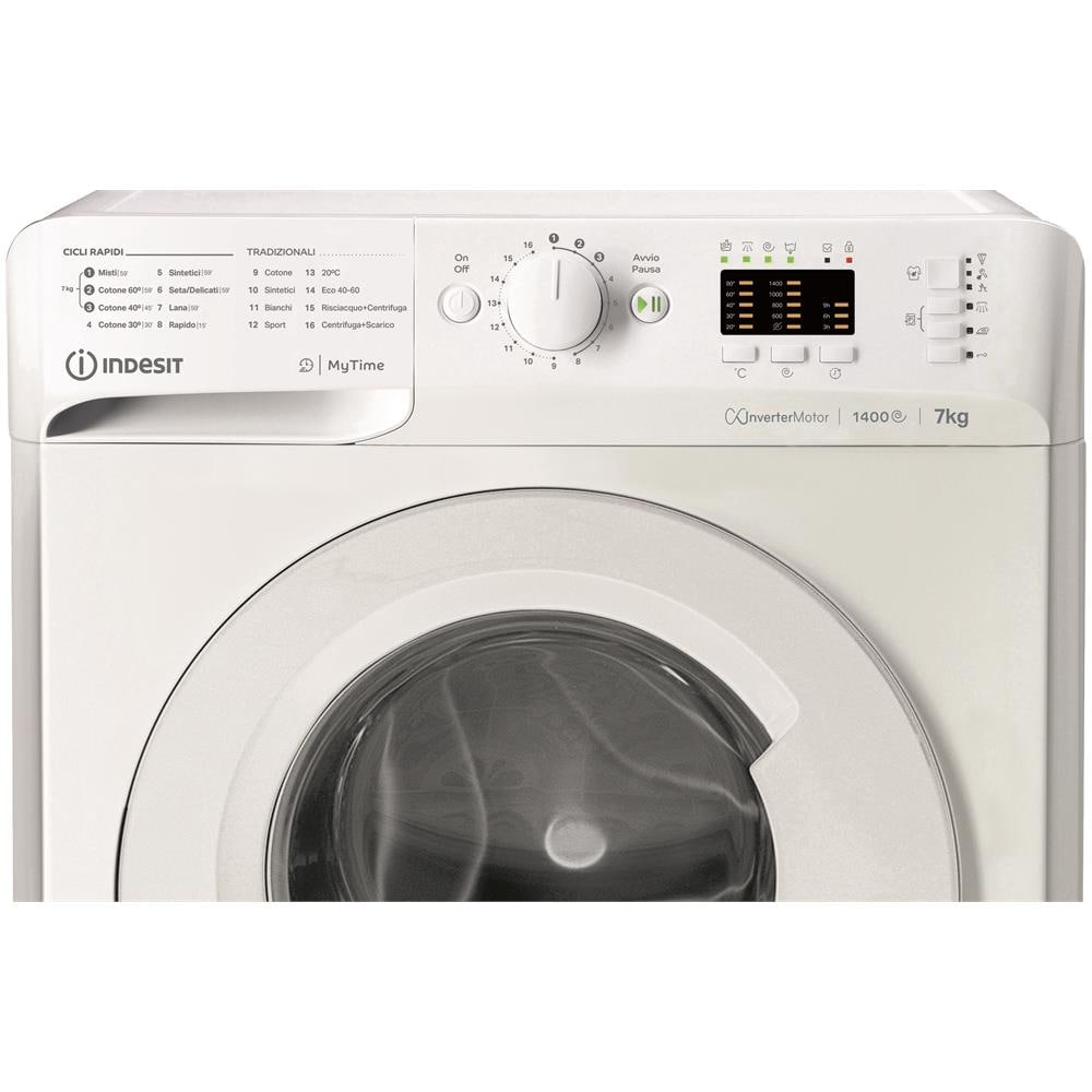 INDESIT - Lavatrice Standard MTWA71484WIT 7 Kg Classe C Centrifuga 1400 ...