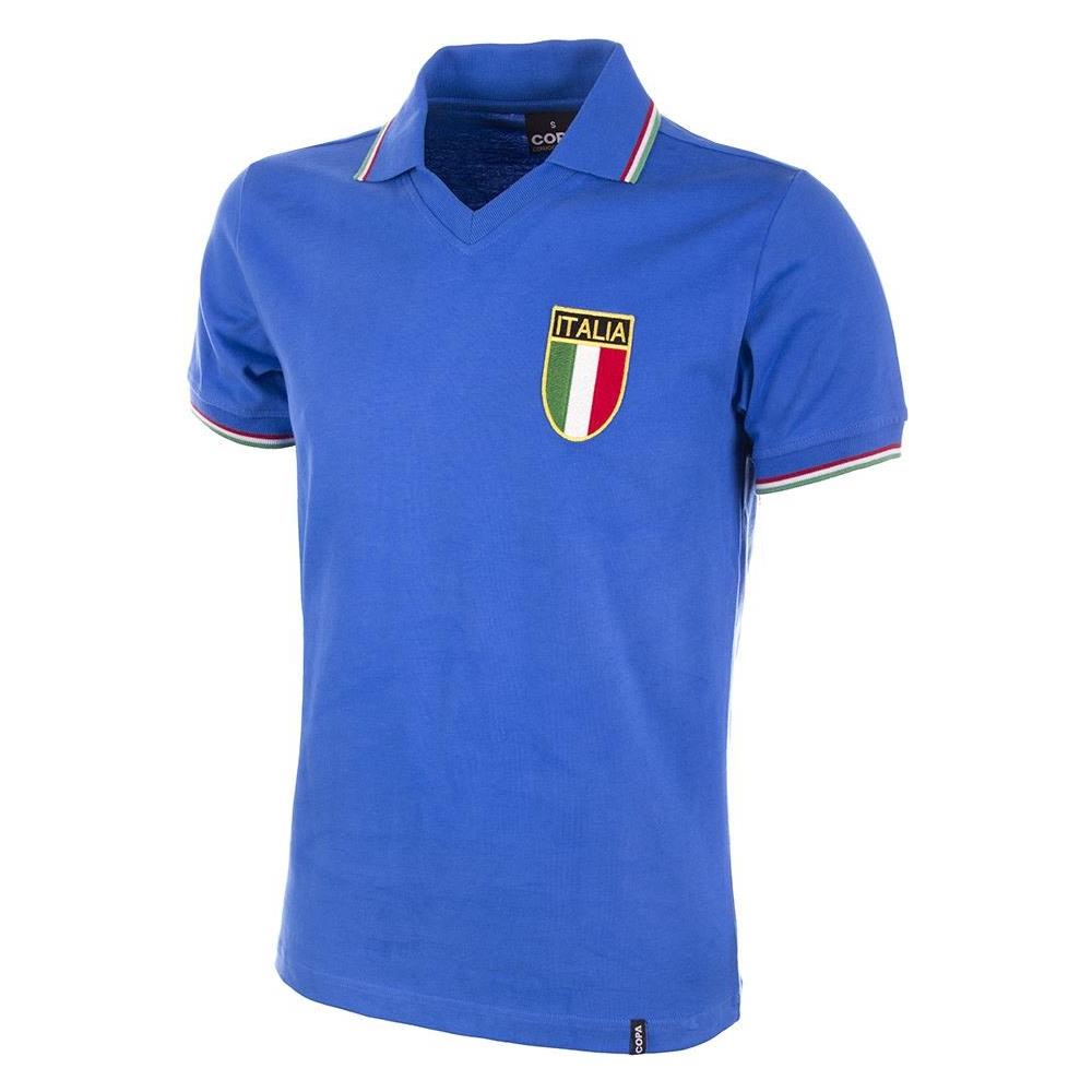 Copa Classics - Italy World Cup 1982 Short Sleeve Retro Football Shirt ...