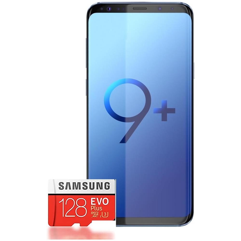 SAMSUNG - Galaxy S9+ Blu 64 GB Dual Sim Display 6.2" QHD+ Slot Micro SD ...