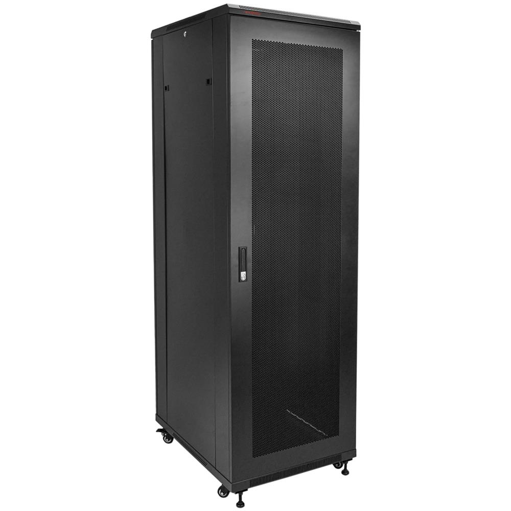 RACKMATIC - Armadio rack da pavimento 19 42U 600x1000x2000 mm nero ...