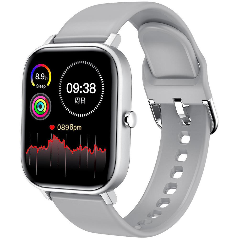 CHRONUS - L18 Smart Watch, Frequenza Cardiaca Bluetooth Per Android Ios-grigio - ePRICE