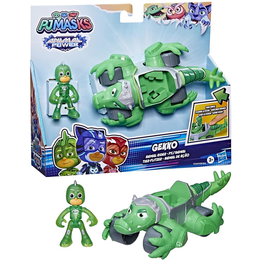 HASBRO - Pj Mask- Veicoli Animal Riders Deluxe Geco - ePRICE