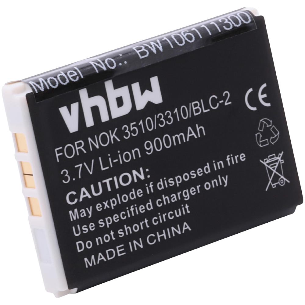 VHBW - Batteria Compatibile Con Nokia 1221, 1260, 1261, 2260, 3310 ...