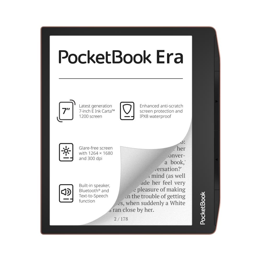 PocketBook - Lettore e-book 700 Era Touch screen 64 GB Colore Nero ...