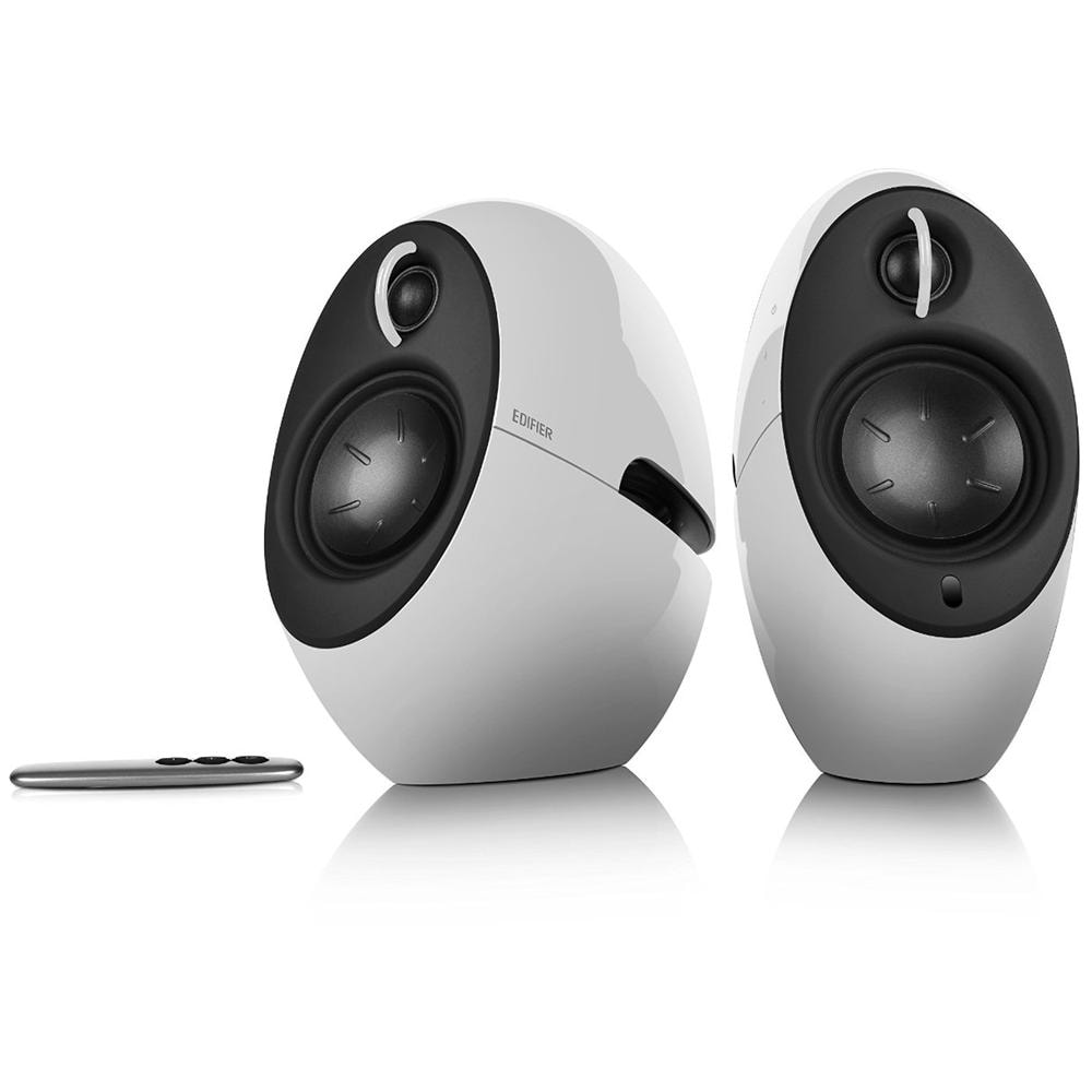 Edifier - Luna Eclipse Coppia diffusori acustici 2,0 con connessione Bluetooth Colore bianco ...