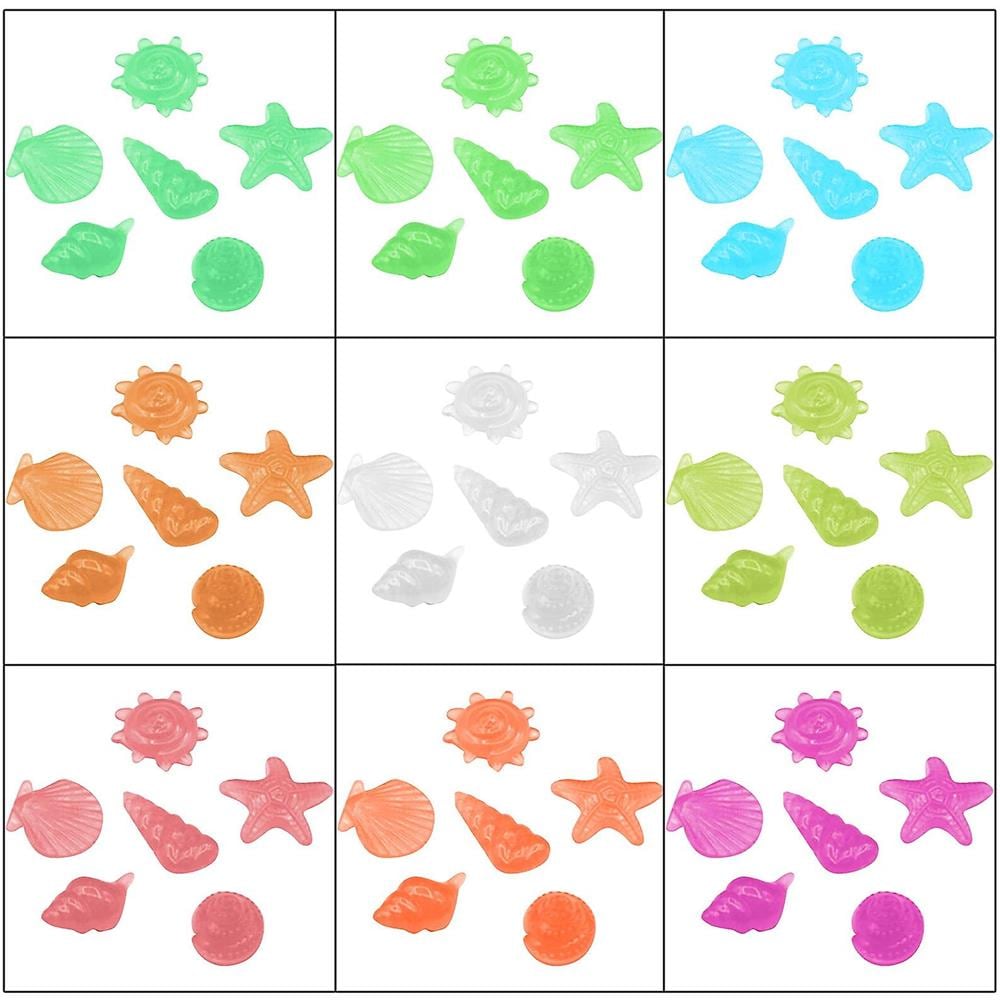 HTN - Colorful Luminous Conch Shell Garden Decoration Road Decoration ...