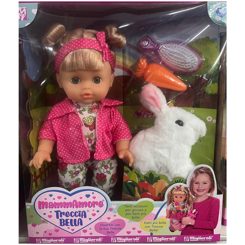 MIGLIORATI INTERNATIONAL - Treccia Bella Rabbit Rosa - ePRICE