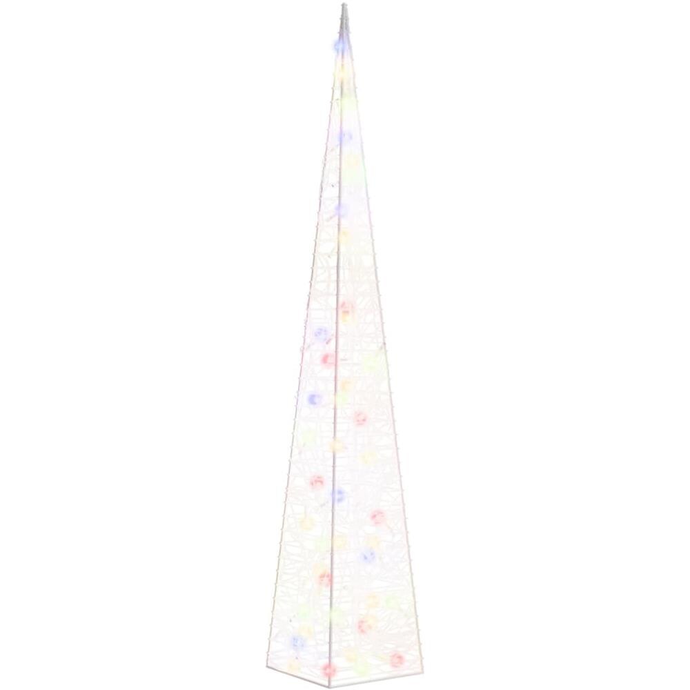 VIDAXL - Cono Di Luce Led Decorativo Acrilico Multicolore 120 Cm - ePRICE