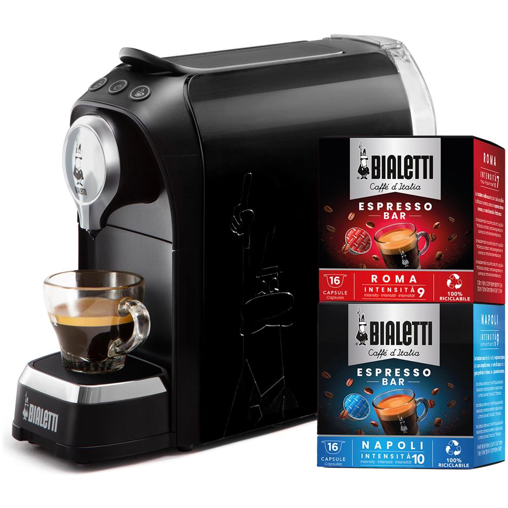 Bialetti - Macchina da Caffè Espresso Automatica Serbatoio 0.7 L ...