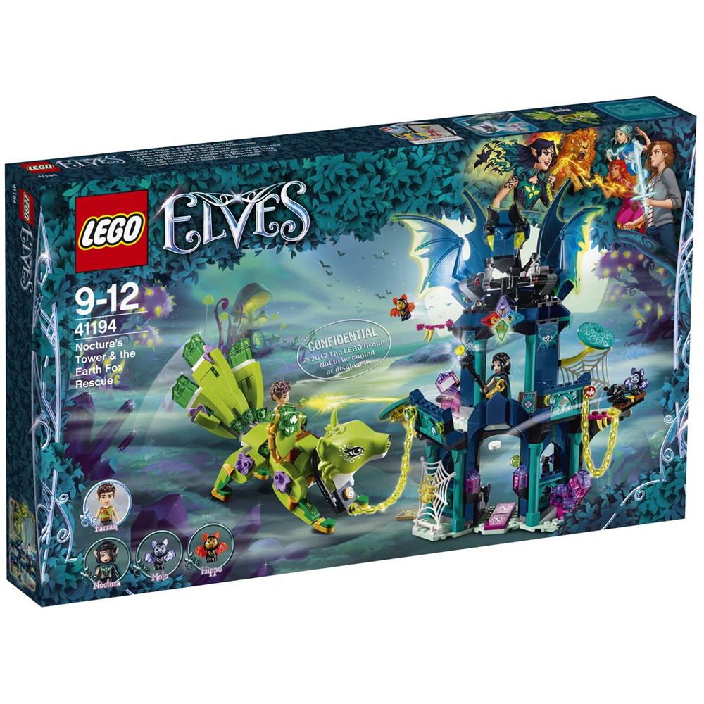 LEGO - 41194 La torre di Noctura e il salvataggio della volpe di terra ...