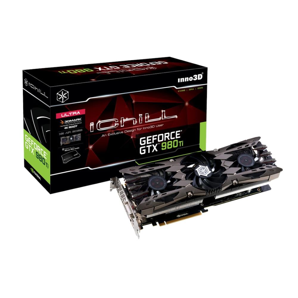 INNO3D - GeForce GTX 980Ti 6 GB GDDR5 Pci-E Dual Link DVI-I / DVI-D ...
