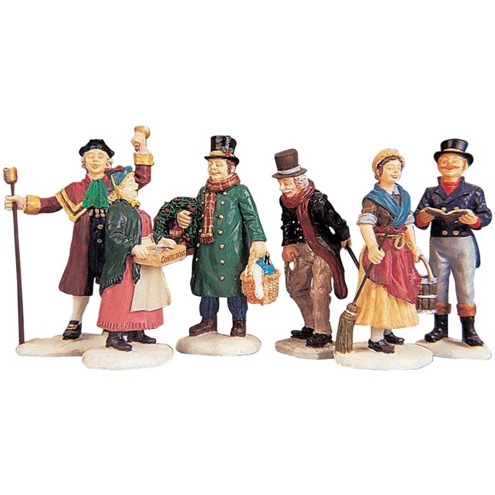 LEMAX - Figurine Gente Del Villaggio - Village People Set Da 6 Cod ...