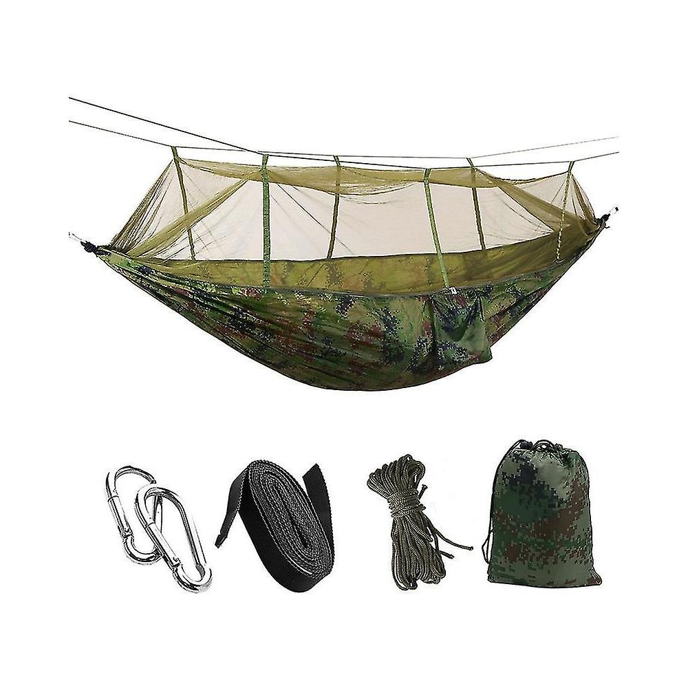 HTN - 1-2 Person Portable Outdoor Camping Hammock Con Mosquito Net - ePRICE