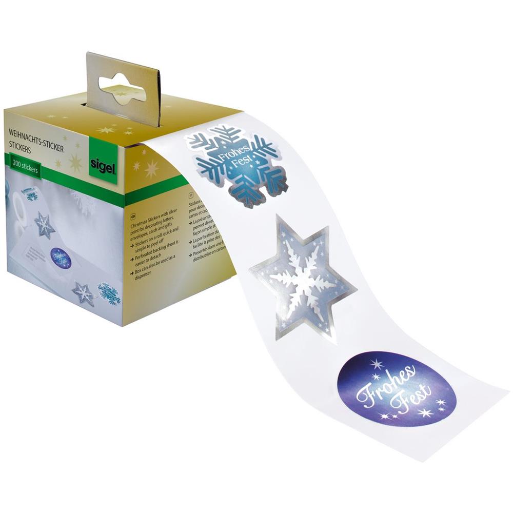 Sigel - CS118 Argento 200pezzo (i) sticker decorativi - ePRICE