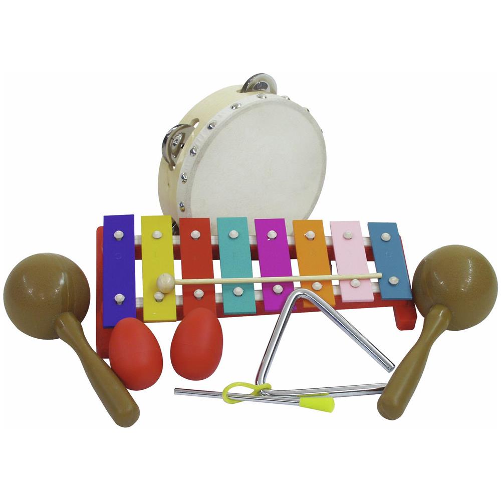 Dimavery - Percussioni Per Bambini, Legno, 7 Pezzi - ePRICE