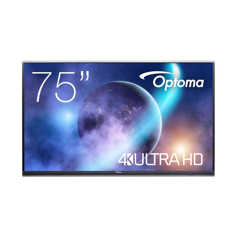OPTOMA - Lavagna Interattiva 75" LED Touch 5752RK 3840x2160 4K Ultra HD ...