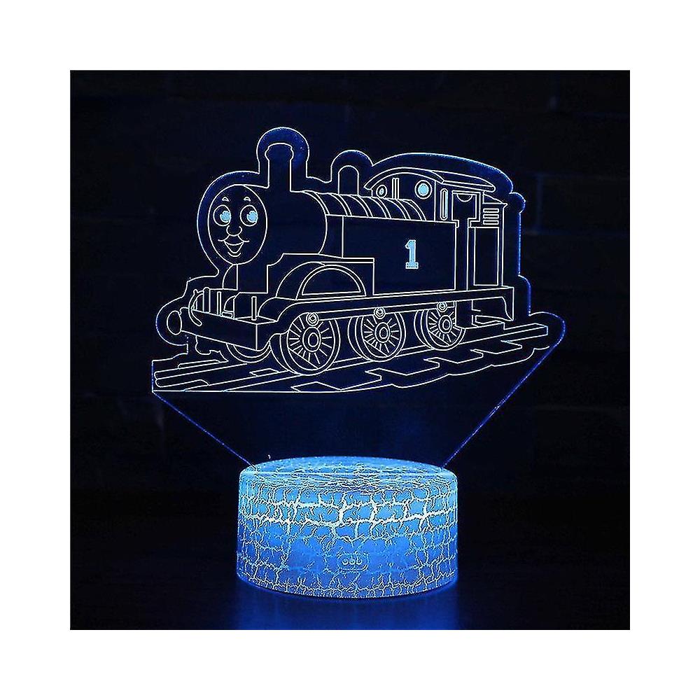 HTN - Lampada Illusione 3d 7 Colori Modifica Ottica Tocco Light Usb E ...