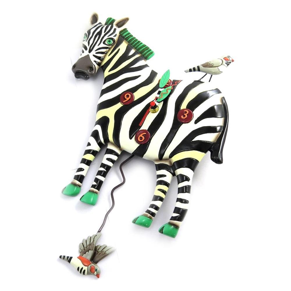 Allen Designs - orologio da parete '' zebra (25x14 cm) - [ m9886] - ePRICE