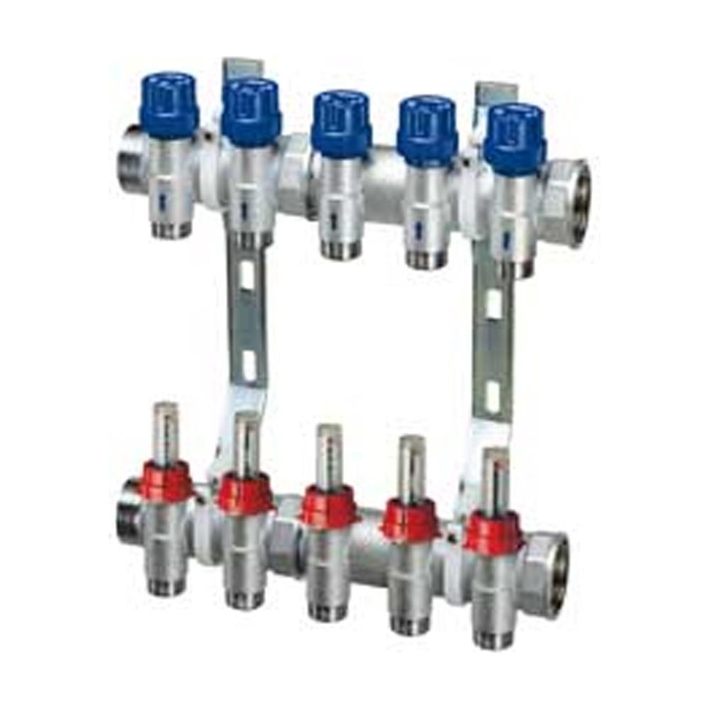 FAR - Collettore Premontato 3 Vie 1""1/4 M-f Con Staffe E Flussimetri 3971 11403 - ePRICE