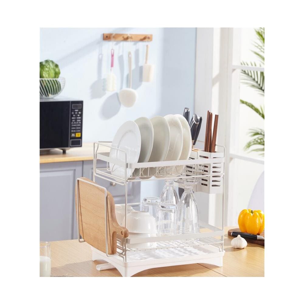 HTN - Scaffale Da Cucina In Acciaio Inossidabile Per Asciugare I Piatti ...