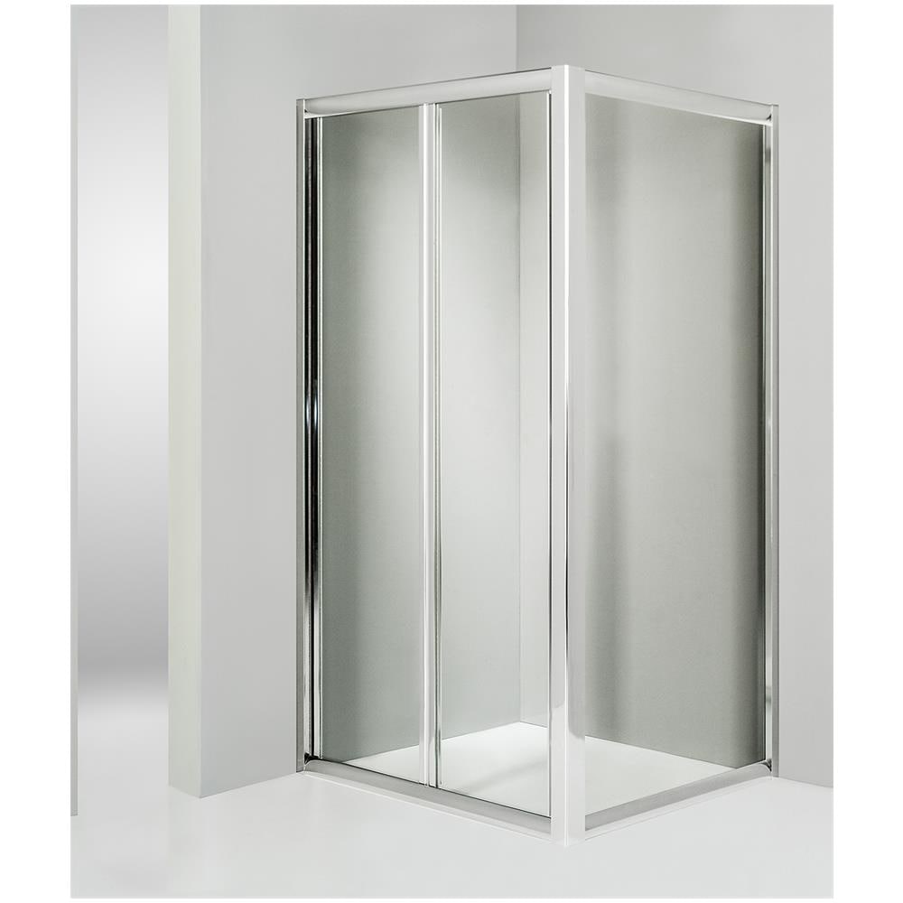 HYDRA - Box Doccia Angolare Anta Fissa Porta Soffietto 75x100 Cm ...