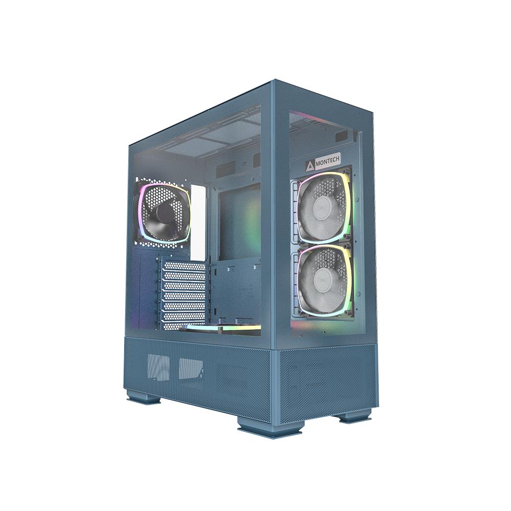 Montech - Case SKY TWO Midi Tower ATX, micro ATX, Mini-ITX 3 Porte USB ...