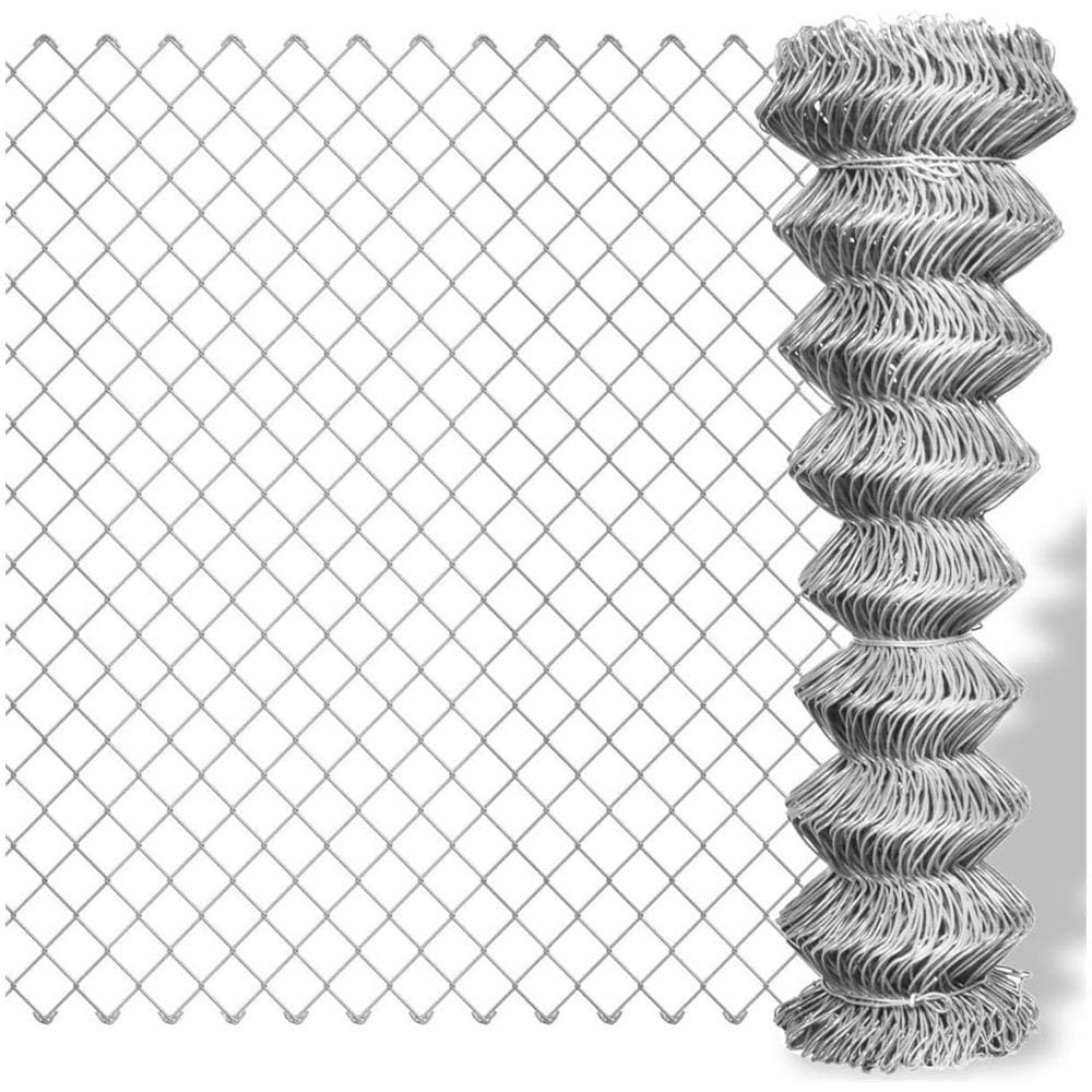 vidaXL - Recinzione A Rete Zincata 25 X 0,8 M - ePRICE