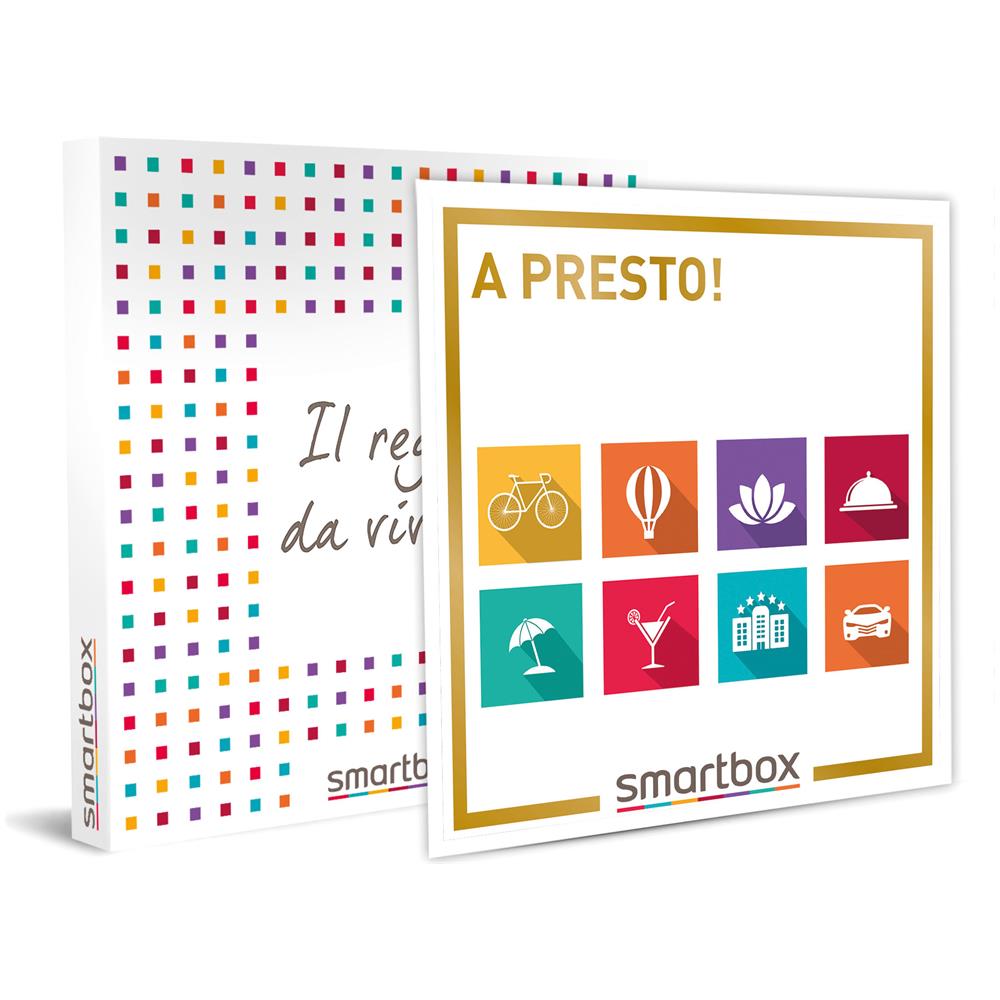 SMARTBOX - Cofanetto Regalo Coppia - A Presto! - Idee Regalo Originale ...