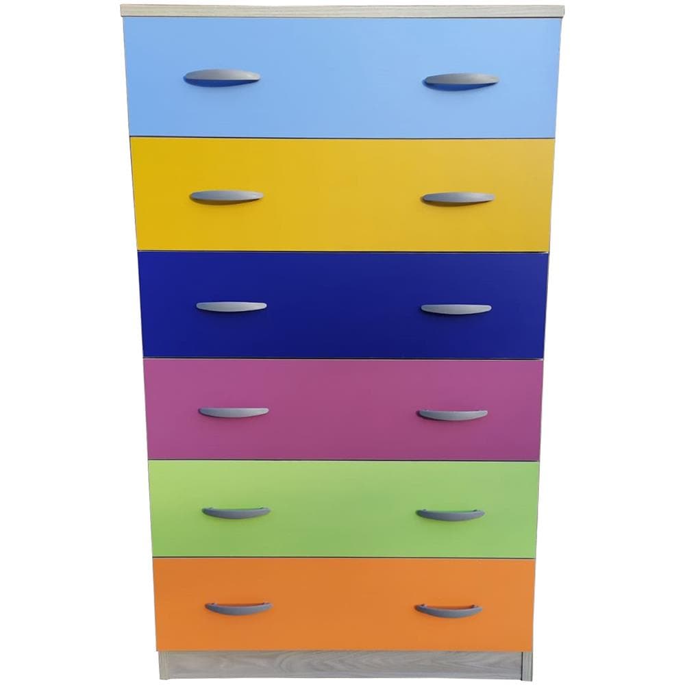 LIBEROSHOPPING - Settimino Cassettiera Multicolor 6 Cassetti - ePRICE
