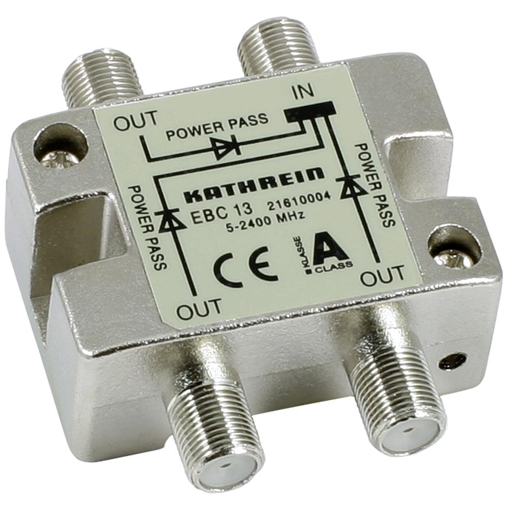 Kathrein - EBC 13, F, 3xF, Femmina / femmina, Argento, Metallo, 100g ...