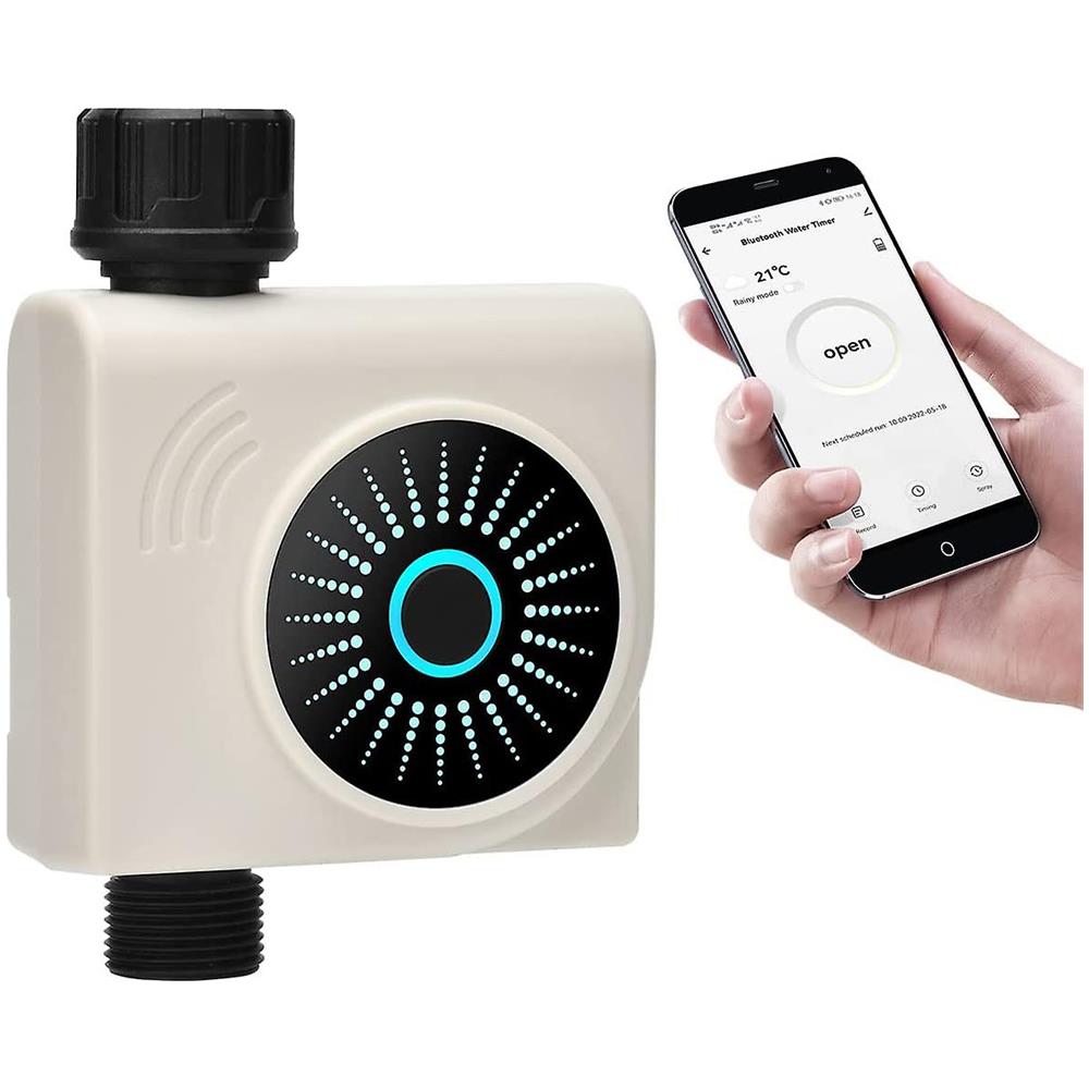 HTN - Timer D'acqua Bluetooth, Timer Di Annaffiatura Automatico, Timer ...