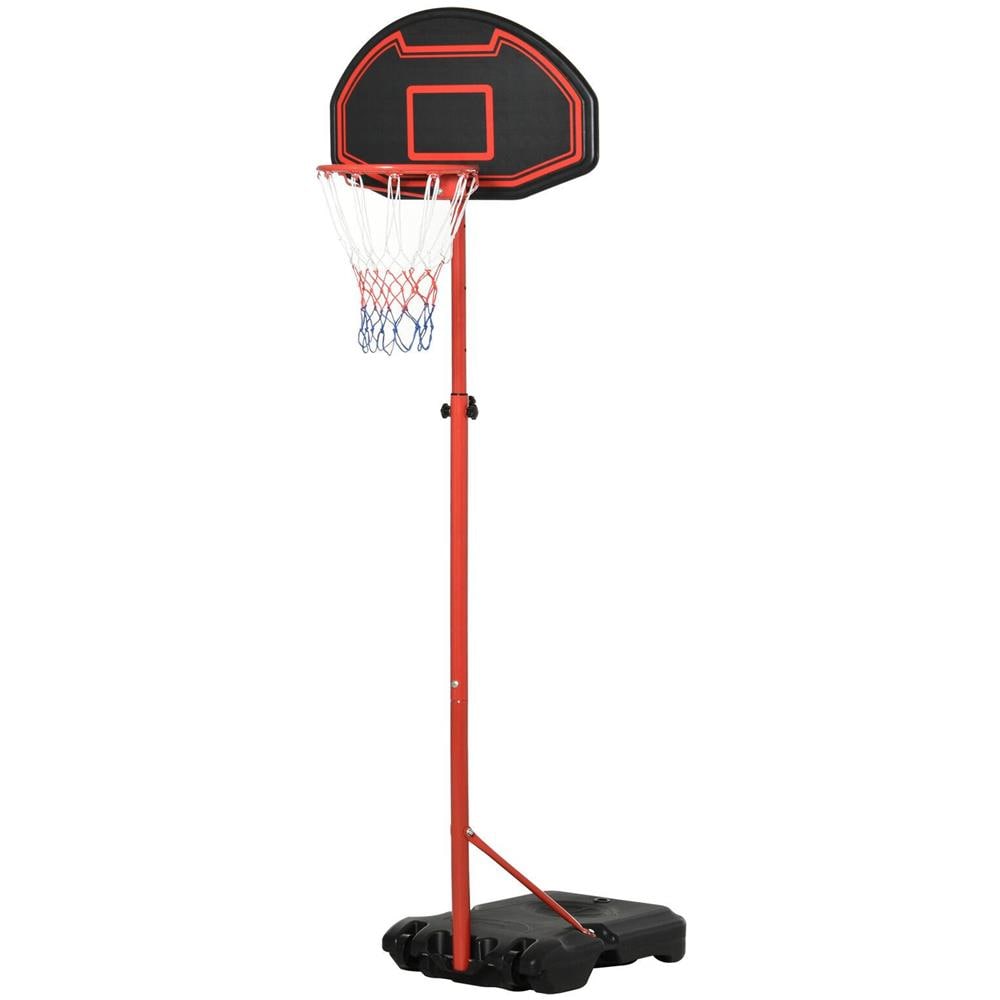 HOMCOM - Canestro Portatile per Bambini con Altezza Regolabile e Base ...