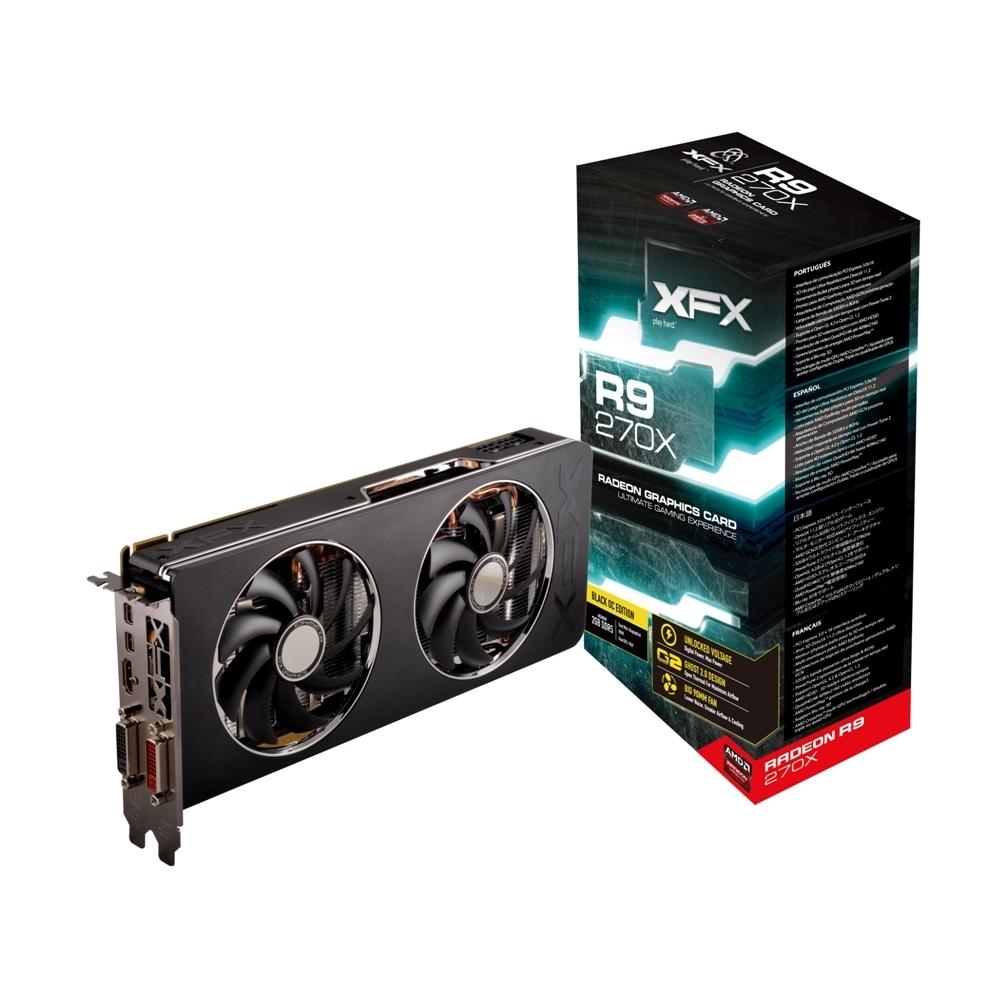XFX - Radeon R9 270X 2 GB GDDR5 Pci-E 2 x DVI / HDMI / 2 x Mini Display ...