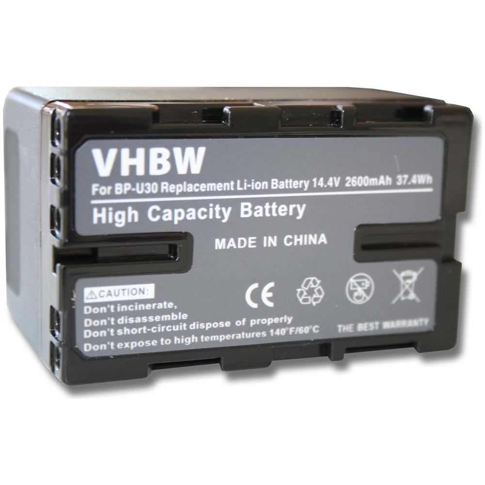 vhbw - Batteria Li-ion Per Sony Pmw-ex1, Pmw-ex3, Pmw-f3, Pmw-100, Pmw ...