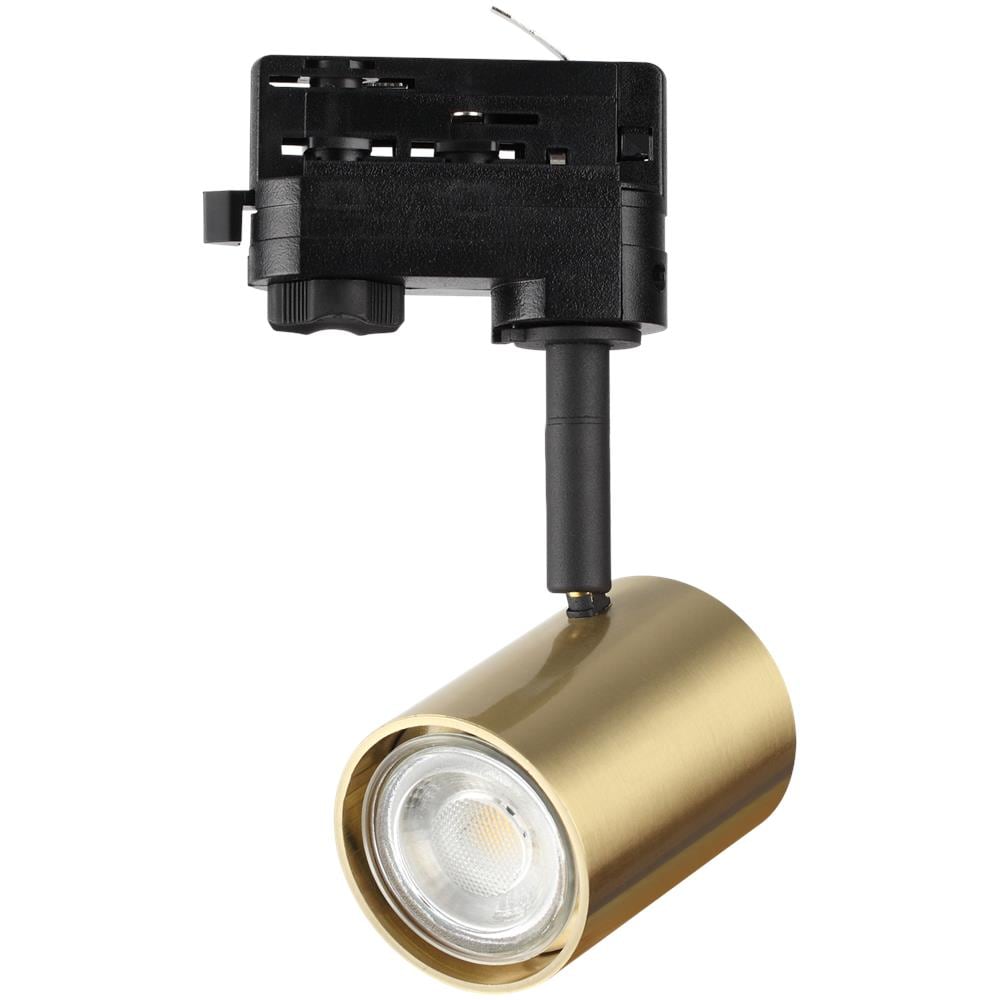 IDEAL LUX - Spot Track Ottone Satinato Lampada Binario - Ideal Lux ...