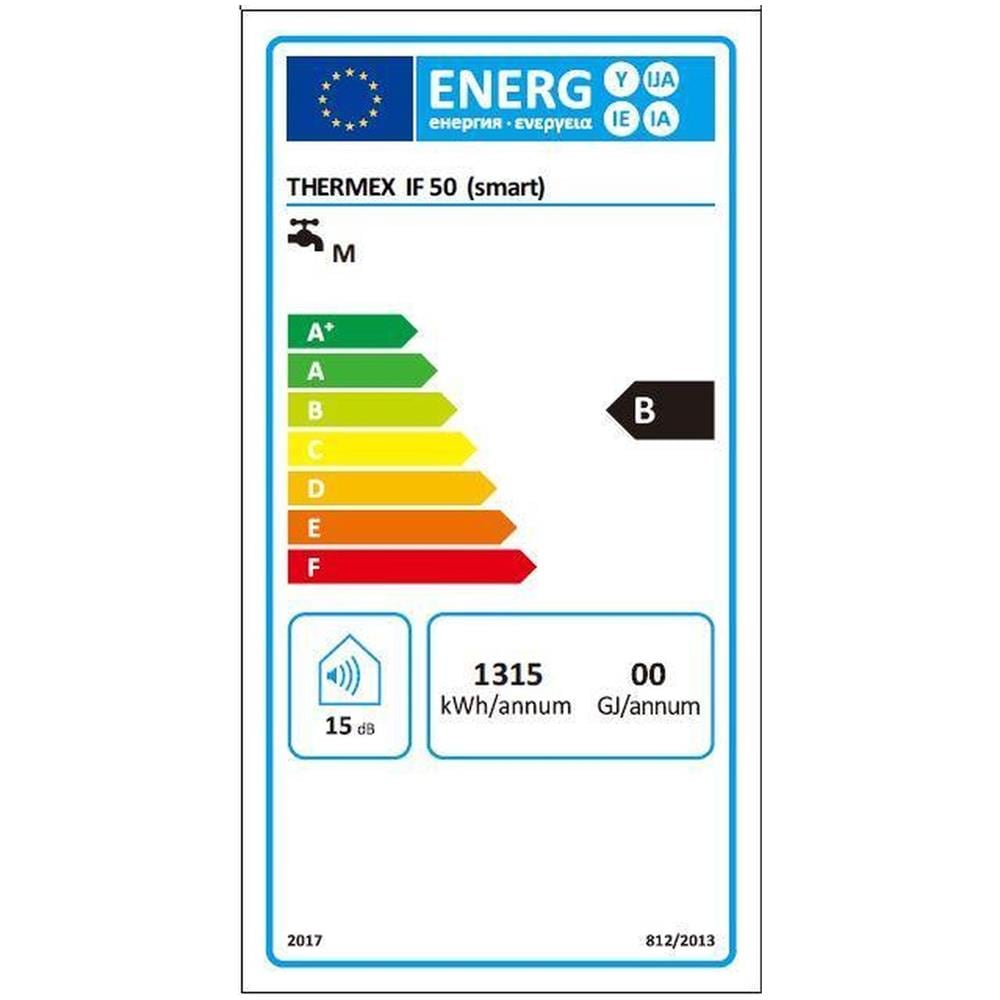 Thermex - Scaldabagno Elettrico Da Parete Multipositions If Smart 42 L ... Thermex - Scaldabagno Elettrico Da Parete Multipositions If Smart 42 L ...